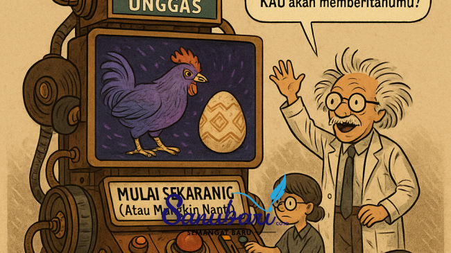 Mencari Asal-Usul Ketidaksempurnaan Sebutir Remahan Biskuit Waktu